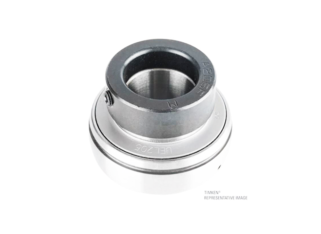 UEL 200 Wide Inner Ring Ball Bearings - Eccentric Locking Collar